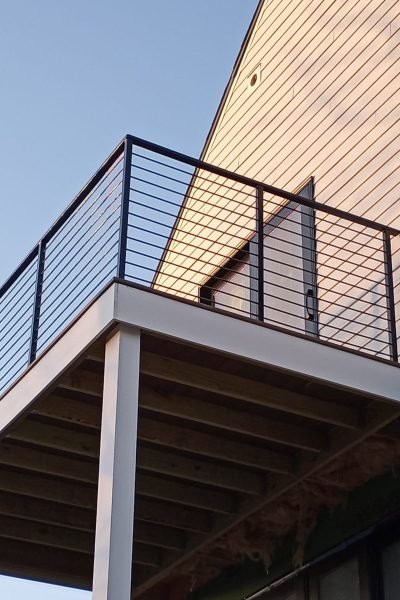 Round railings - Falcons iron design